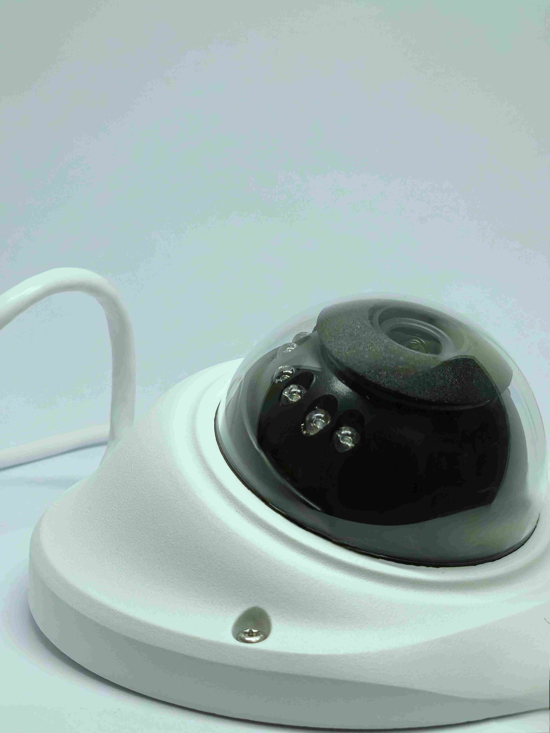 Remote video surveillance with a video recorder. Five steps of the ...